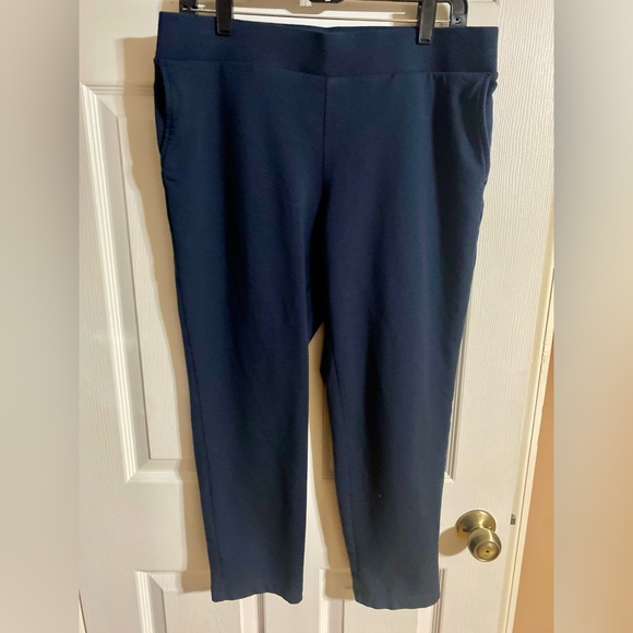 J. Jill | Pants & Jumpsuits | Pure Jill Affinity French Terry Slim Crop ...